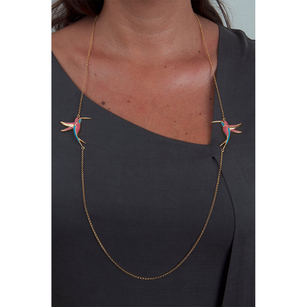 Colibrì Gold Necklace – islafontaine